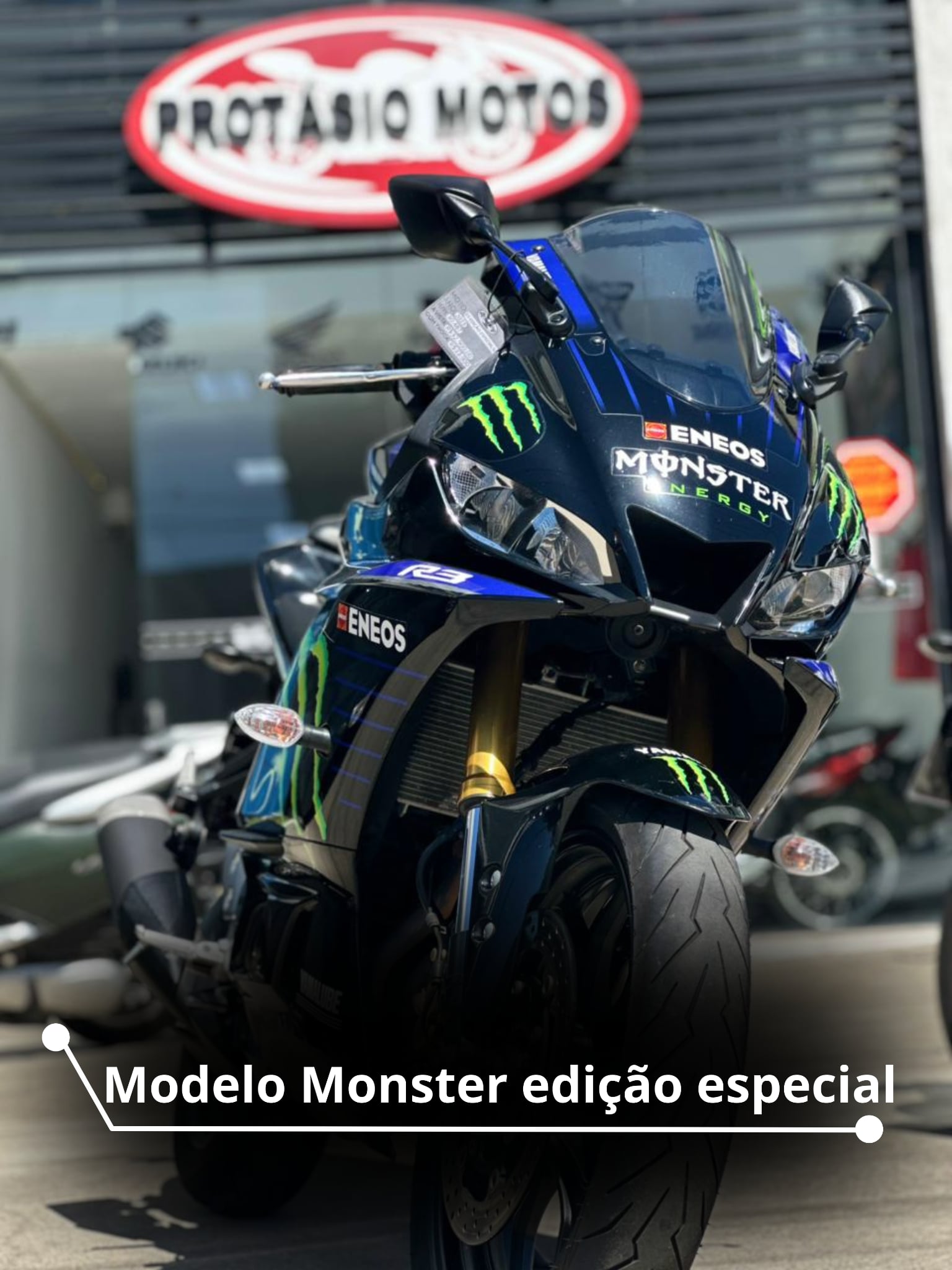 YAMAHA YZF R3 MONSTER - 2023 - Protasio